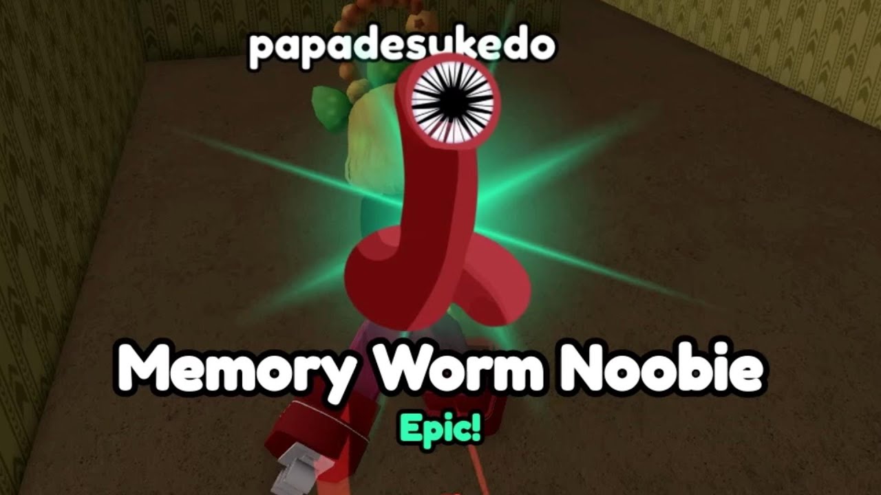 [Epic] Memory Worm Noobie の見つけ方 [Find The Noobies Morphs ノビーズの変身を見つけよう] - YouTube