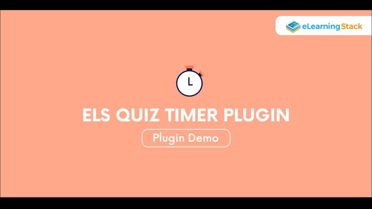 Moodle Quiz Timer Plugin - eLearning Stack - YouTube