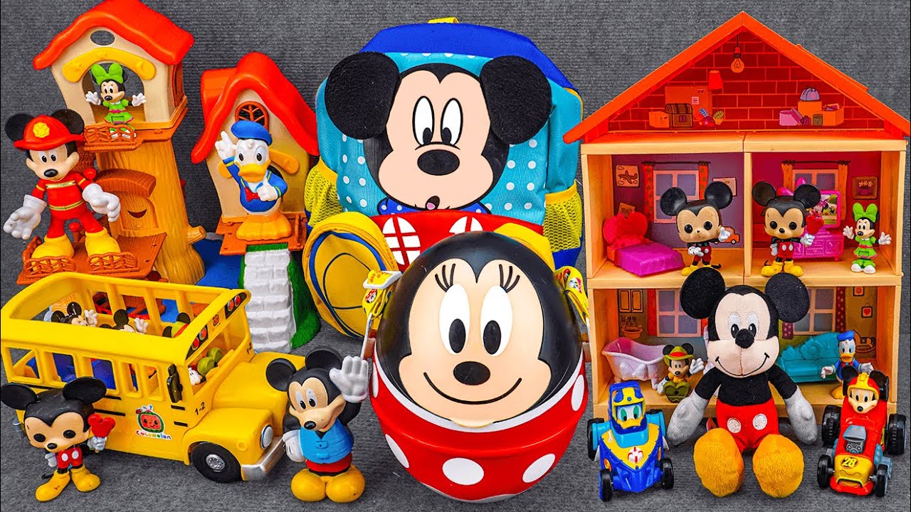 Satisfying with Unboxing Disney Junior Mickey Mouse Weebles Easter Egg ...