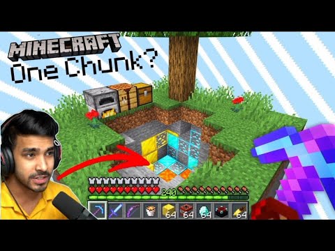Survive 99 days on One Chunk in Minecraft - YouTube