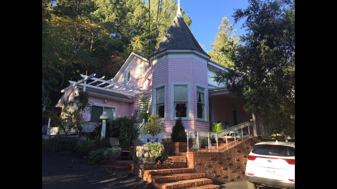 Pink Mansion B&B Calistoga - YouTube