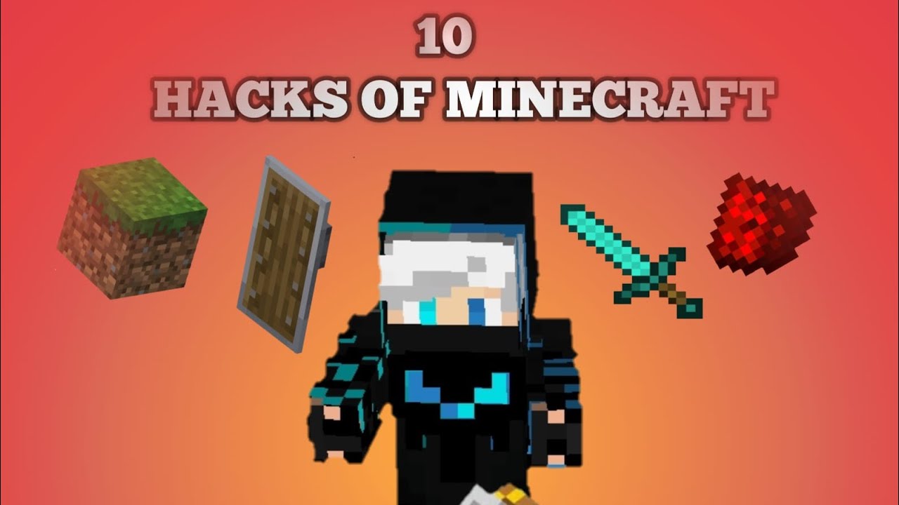 10 Hacks of minecraft - YouTube