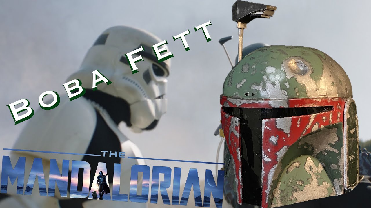 Making Boba Fett s Helmet From Cardboard The Mandalorian YouTube Making Boba Fett s Helmet From Cardboard The Mandalorian YouTube