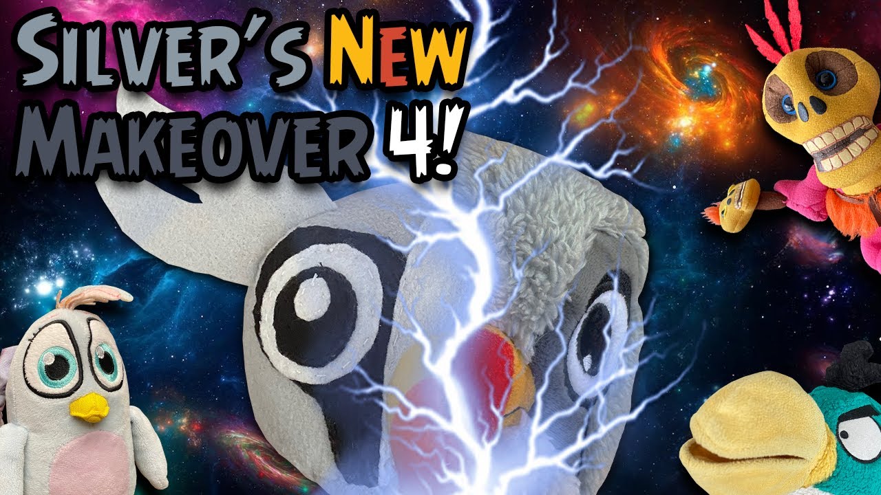 Angry Birds Plush - Silver's New Makeover 4! - YouTube