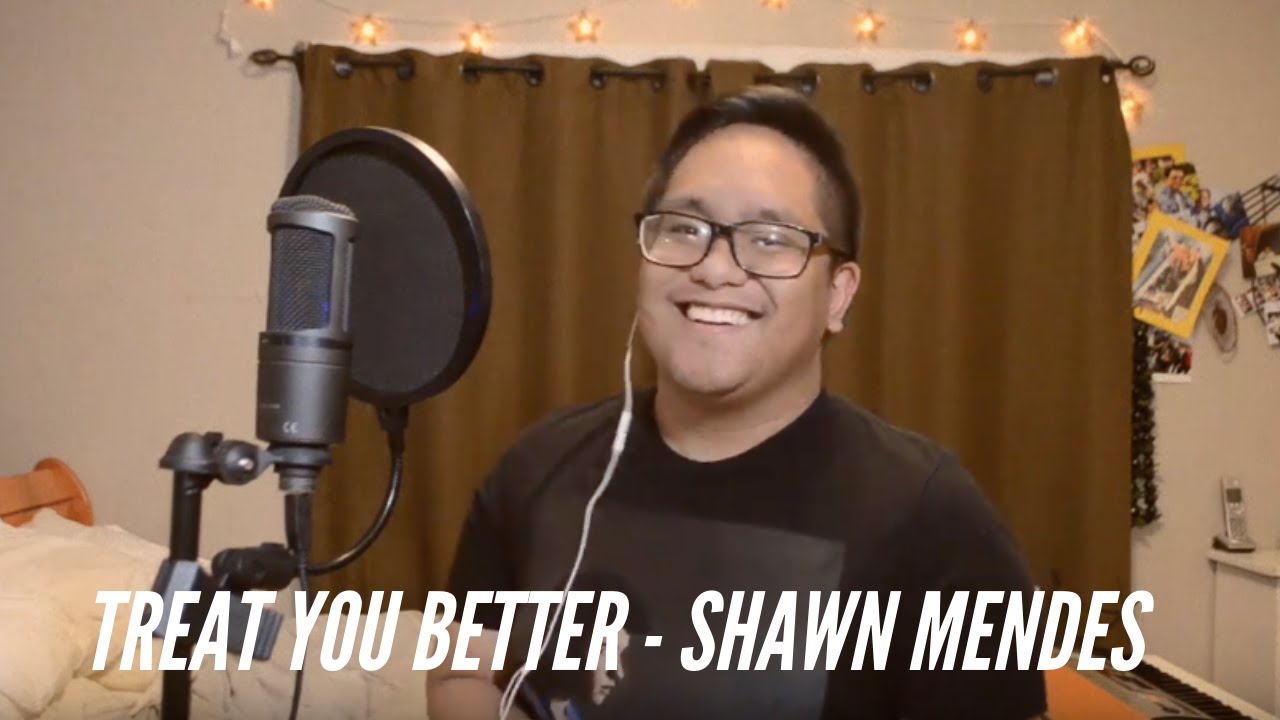 Shawn Mendes - Treat You Better (Raymond Salgado Cover) - YouTube
