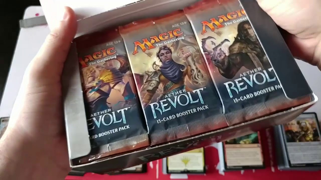 Aether Revolt Box Opening = Lets see how this set is holding up - YouTube