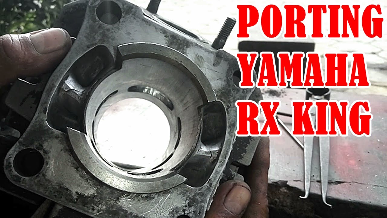 PORTING YAMAHA RX KING - YouTube