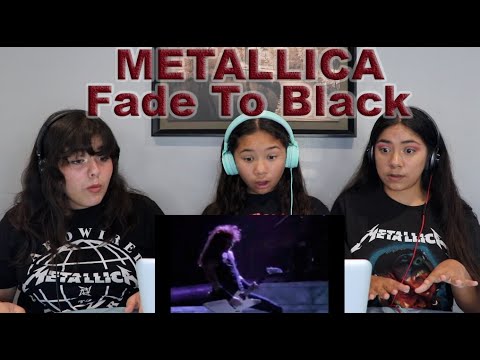 Three Girls React to METALLICA - Fade To Black (Seattle '89) - YouTube