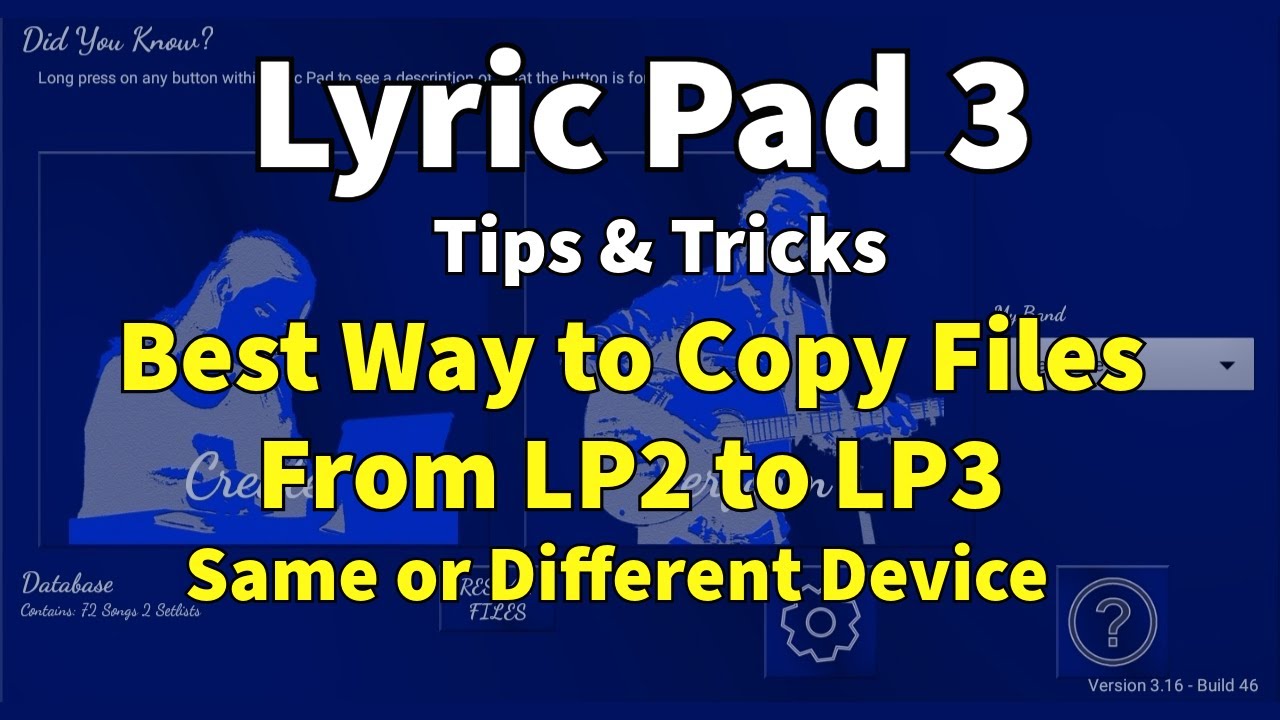 Best way to copy LP2 files to LP3 step by step - YouTube