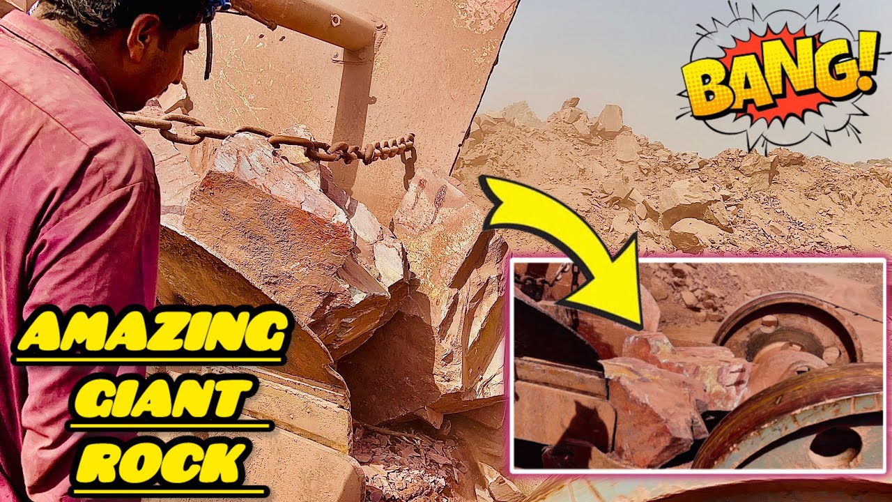 ☠️👹Super satisfying Stone Crushing | Relaxing Rock Crushing | Rock ...