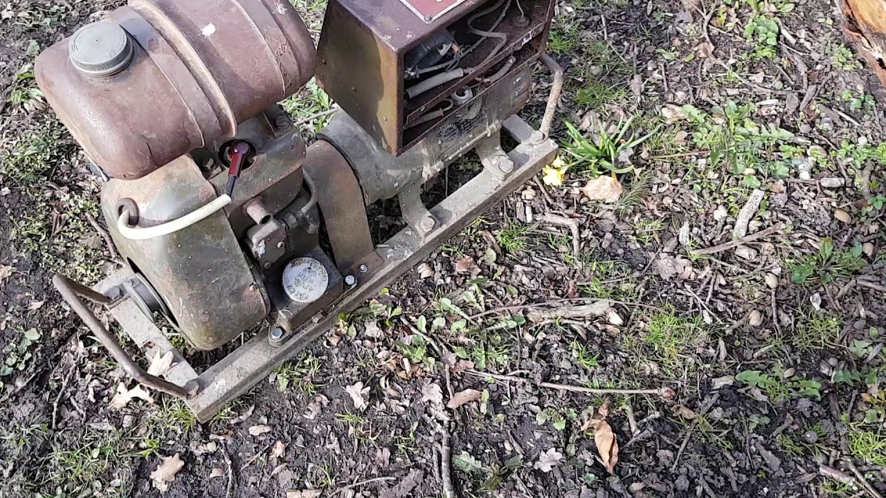 WW2 JAP 2A DC generator - YouTube