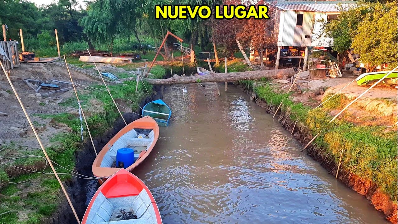 PESCA en el RÍO PARANÁ, PESCA de DORADOS "Pesquero Los 5 hermanos ...