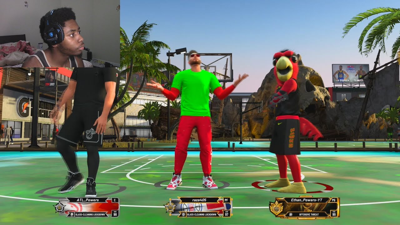 FIRST GAME ON MY MASCOT | NBA 2K20 - YouTube