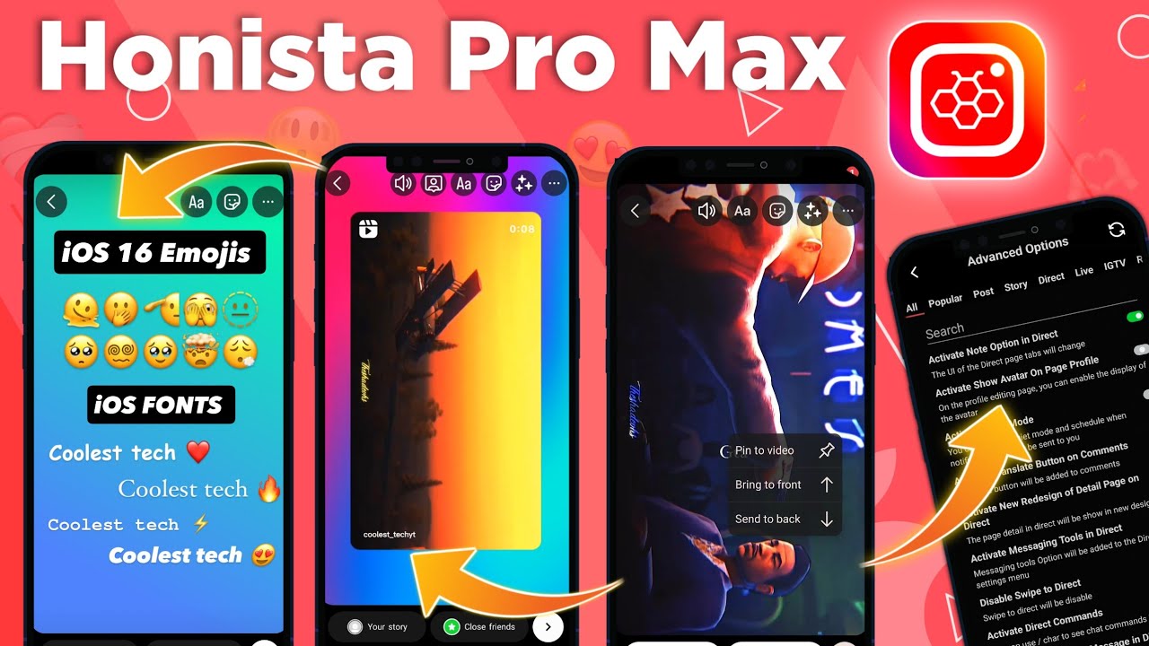 Honista v6 New Features ⚡ Honista Devloper Mode Settings | iOS ...