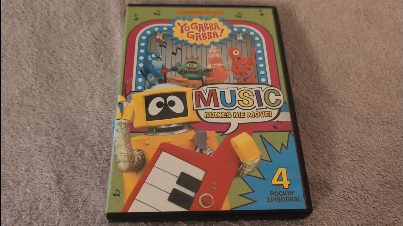 Yo Gabba Gabba - Music Makes Me Move DVD Overview! - YouTube