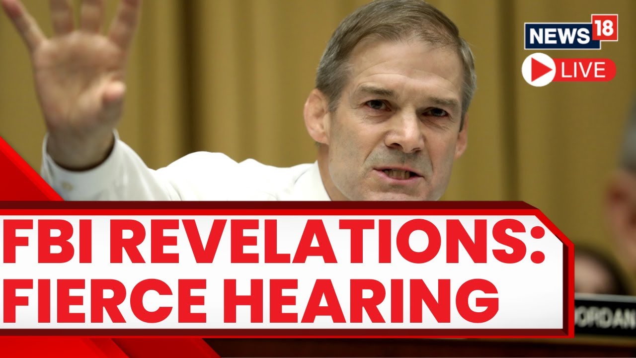 FBI Whistleblowers LIVE | Jim Jordan Slams Dems In Contentious Exchange ...