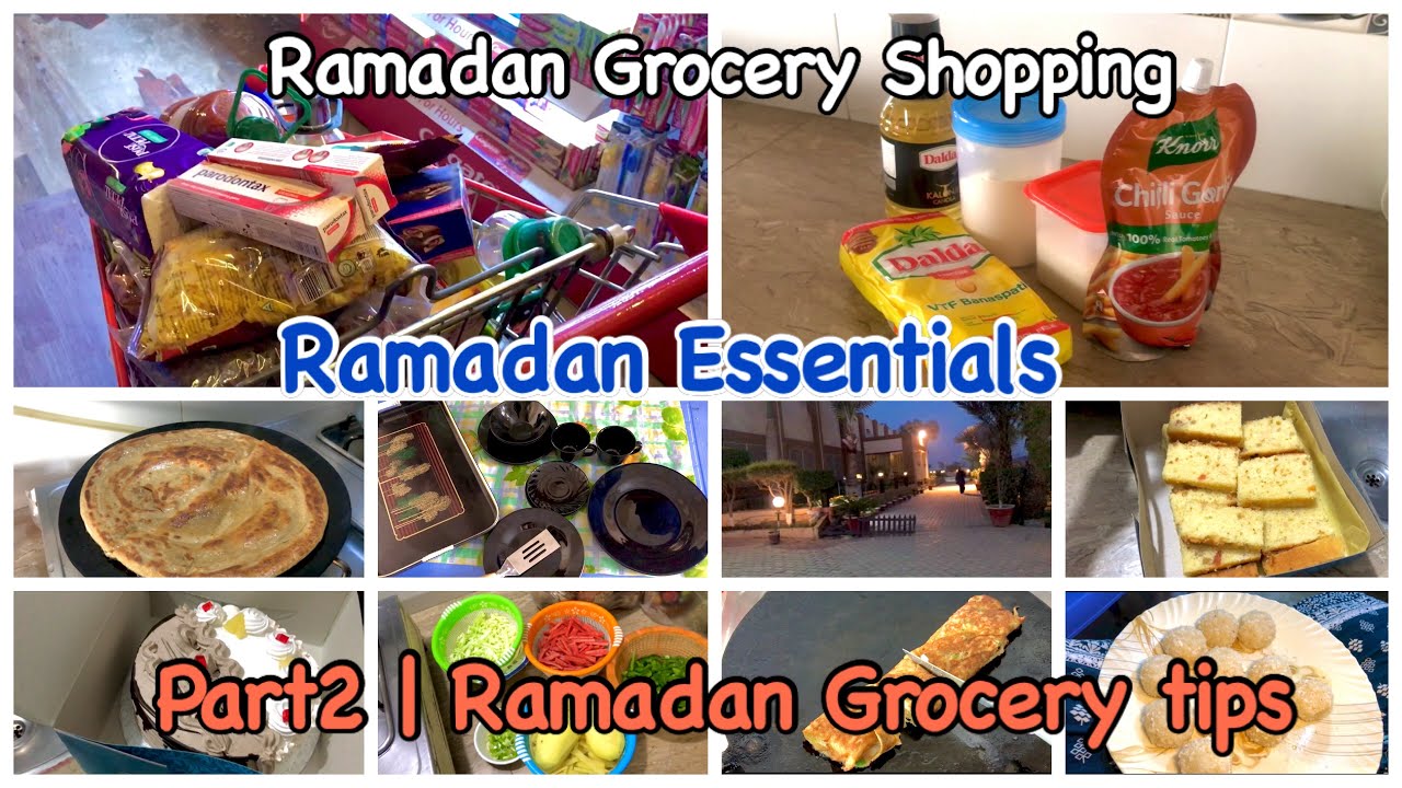 Ramadan Series: part2 | Ramadan Grocery | Ramadan Grocery tips ...