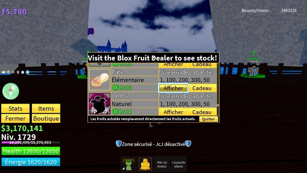 Tout a savoir sur le fruit doug Blox fruit - YouTube