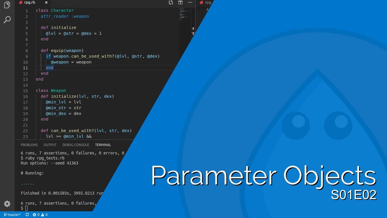 Parameter Objects, cómo, cuándo y cuándo NO usarlo - YouTube