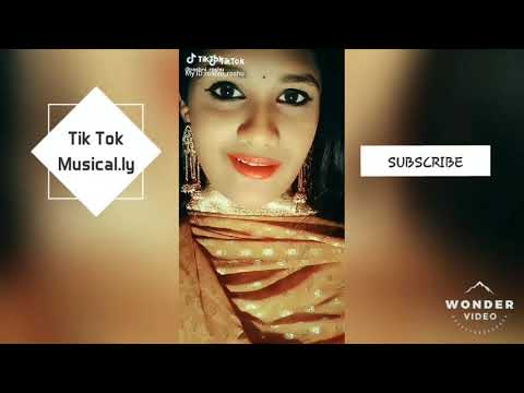 Cute Tamil Girl's Dubsmash 2018 Tik Tok Musically Only
