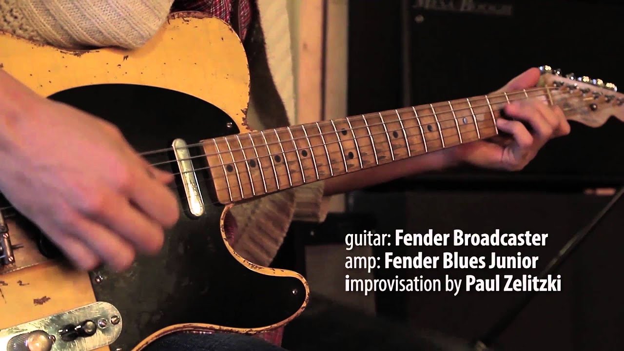 Струнодер 3.0 - Original Fender Broadcaster 1950 - YouTube