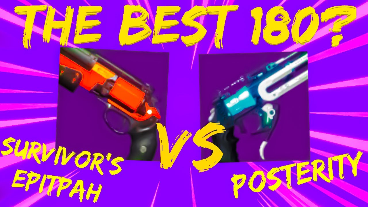 Survivor's Epitaph Or Posterity, Which Is Better? (Hand Cannon ...