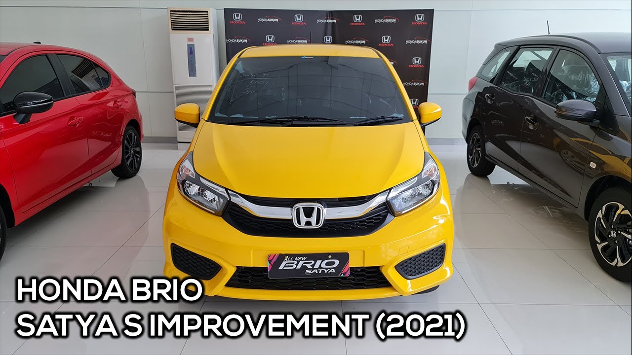 Honda Brio Satya S Improvement (2021) - Exterior and Interior Tour ...