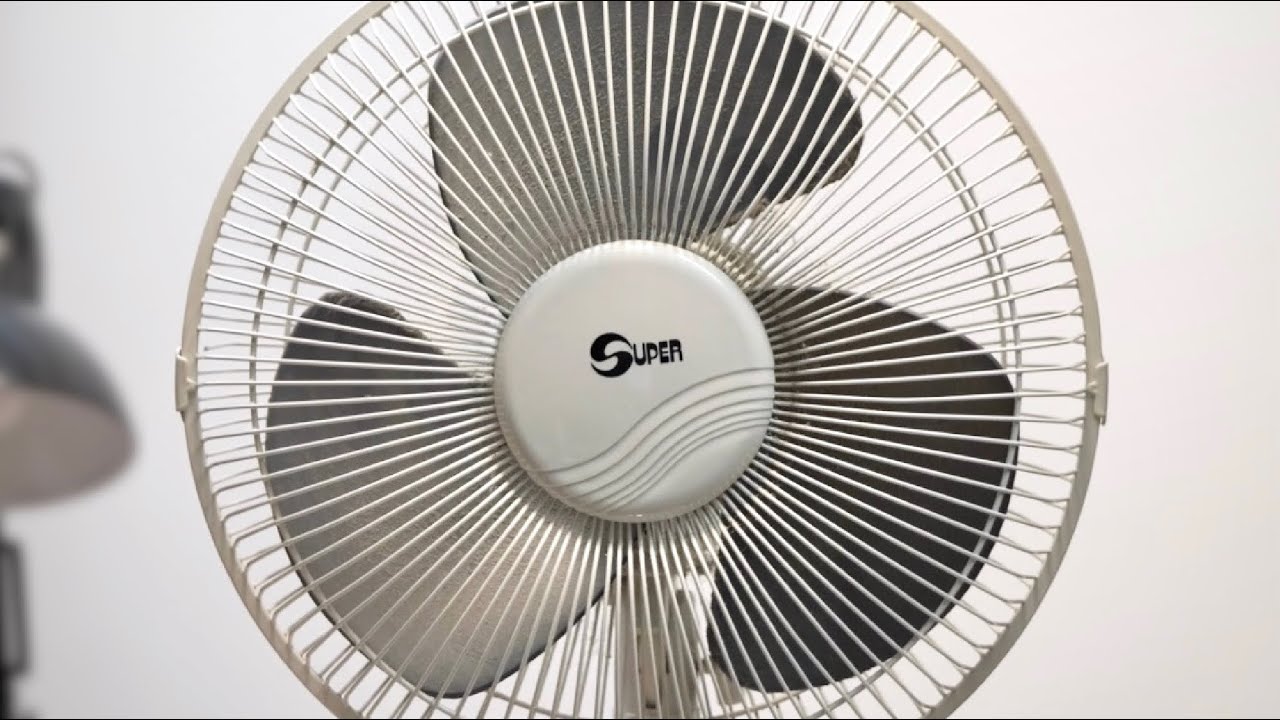 1990s Super 12” Oscillating Fan | Before Restoration - YouTube