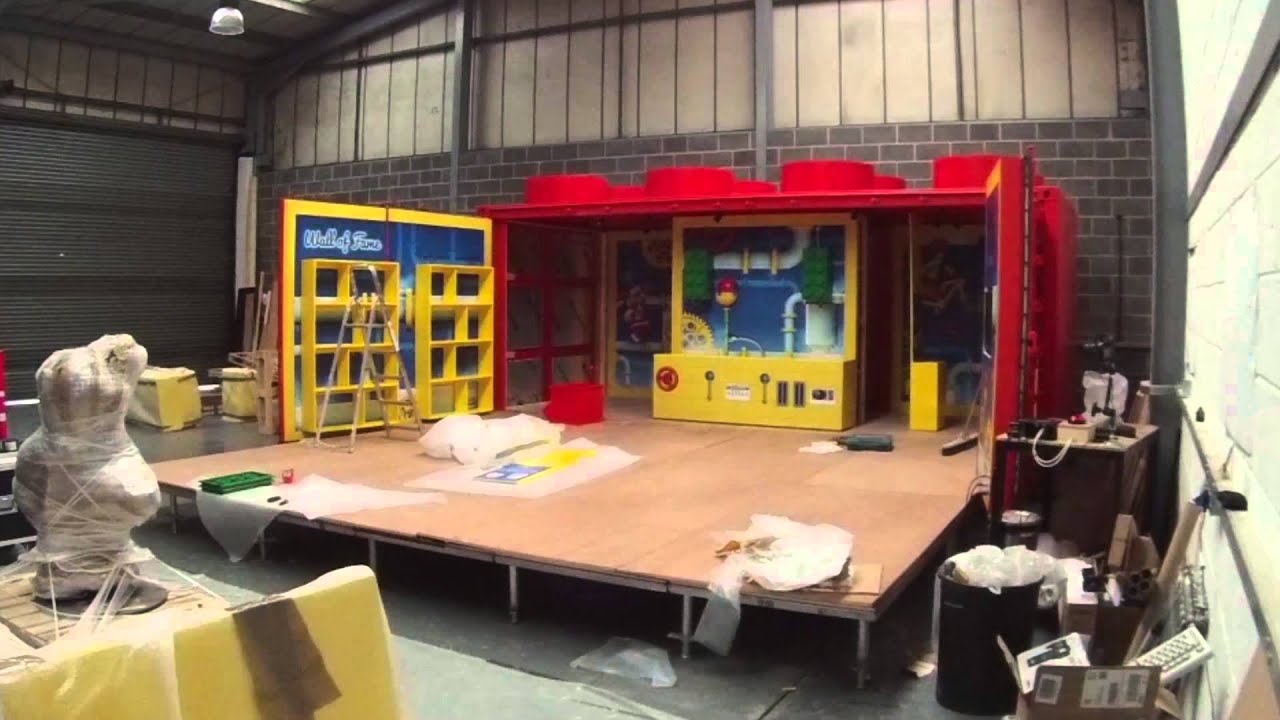LEGO Master Brand Container Build 2014 - YouTube