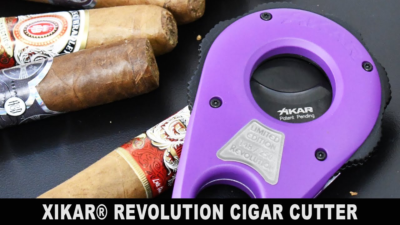 Xikar Revolution Cigar Cutter, Patented NEW Cigar Cutter, Rapid Cuts ...