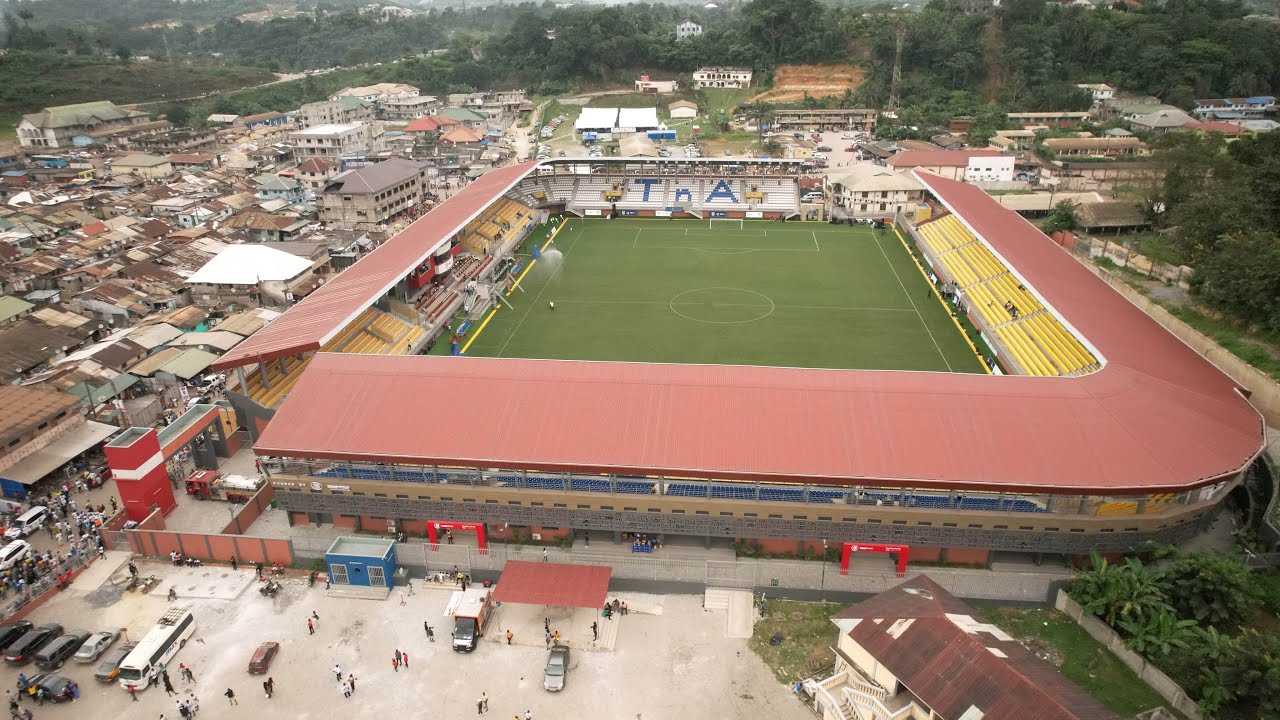 Official Opening Of Tarkwa TnA New Sports Stadium - YouTube