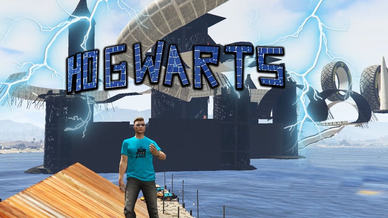 HOGWARTS IN GTA - HARRY POTTER PARCOUR | GTA 5 Online - YouTube