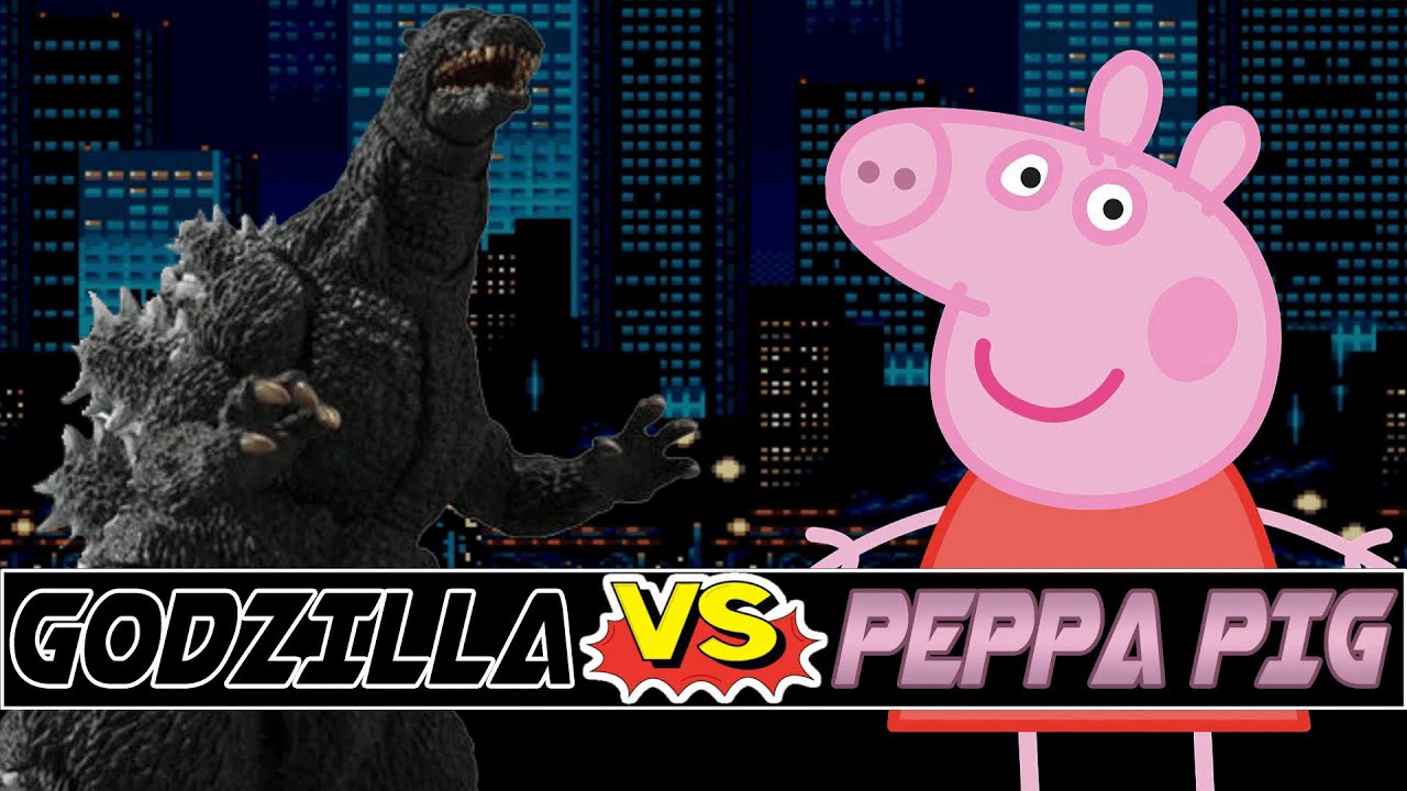 M.U.G.E.N. Battles | Godzilla vs Peppa Pig - YouTube