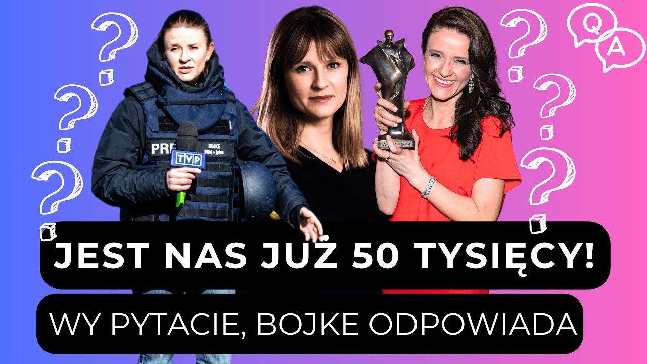 JEST NAS TU 50 TYSIĘCY! SESJA PYTAŃ I ODPOWIEDZI ARLETY BOJKE - YouTube