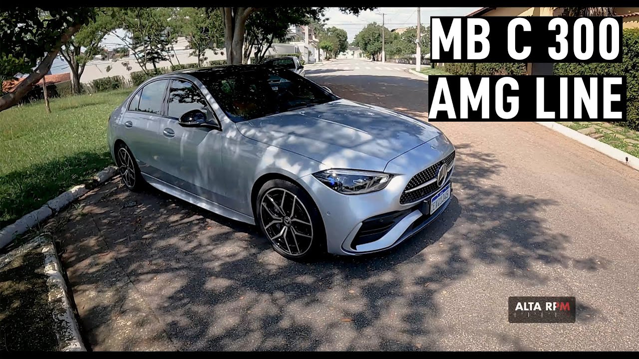 O MOTOR M254 da Mercedes-Benz C 300 AMG Line - YouTube