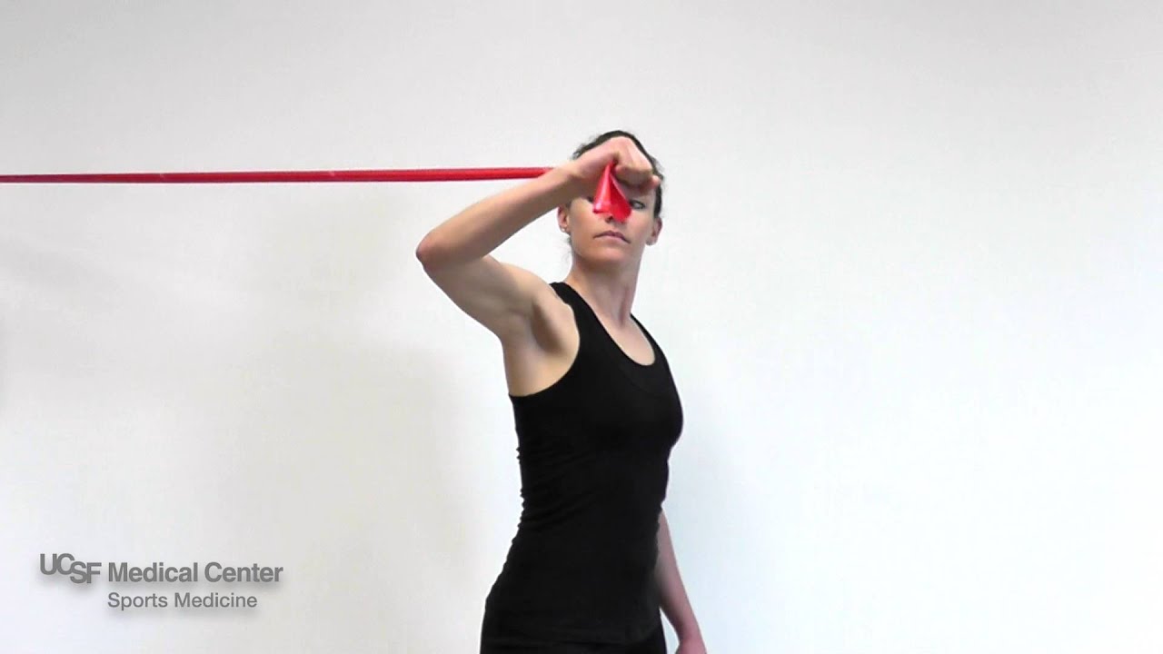 Shoulder Internal Rotation at 90deg - YouTube