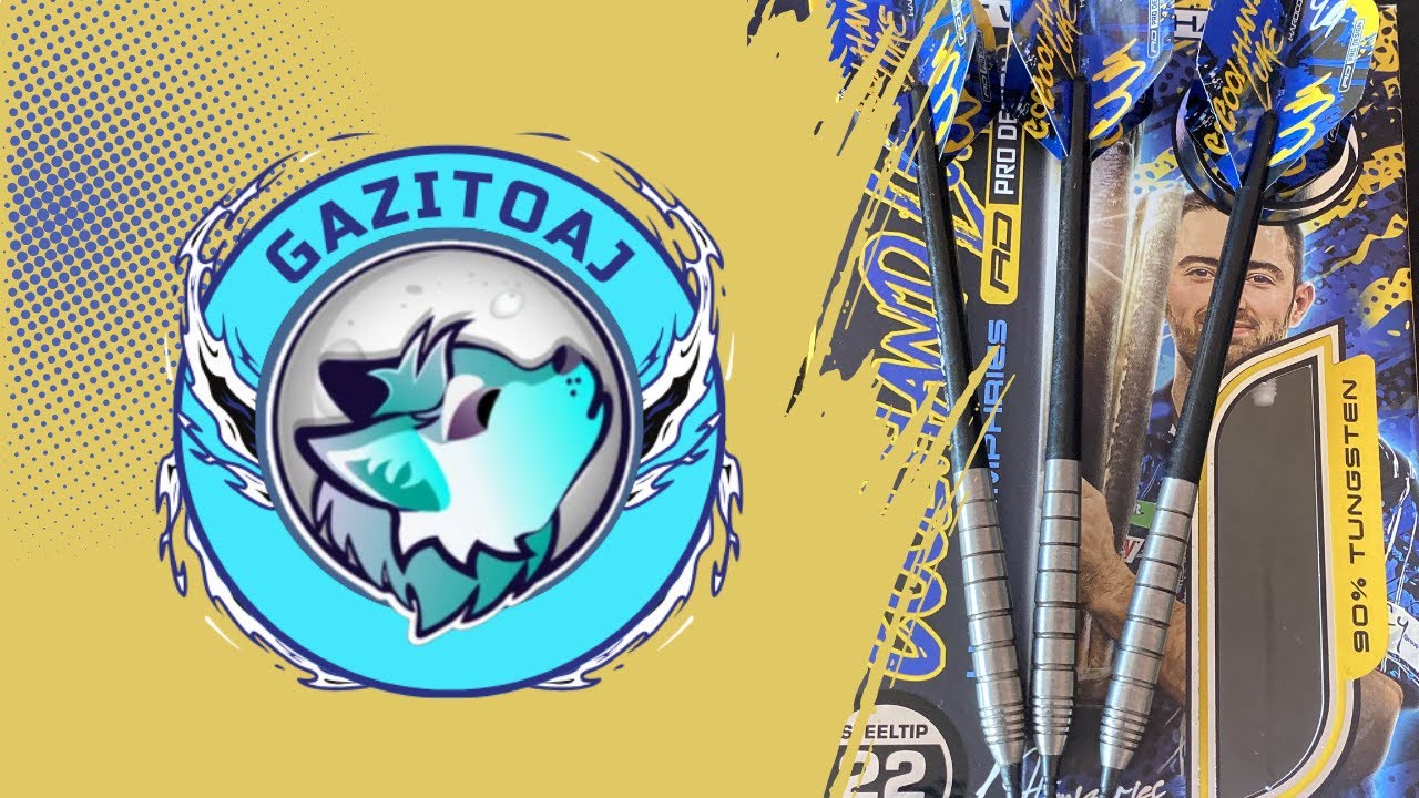 Game on Target Darts Counter using Luke Humphries 22G Darts with stem ...