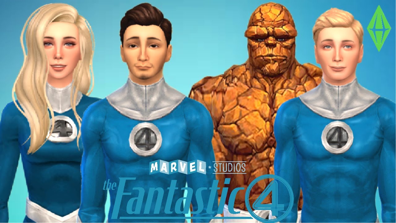 Fantastic Four : The First Steps [2025] : Create a Sim I Sims 4 - YouTube