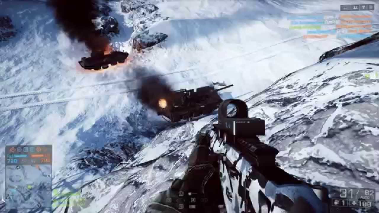Type 32 Nekomata Hover Tank : Bf4 PC multiplayer - YouTube