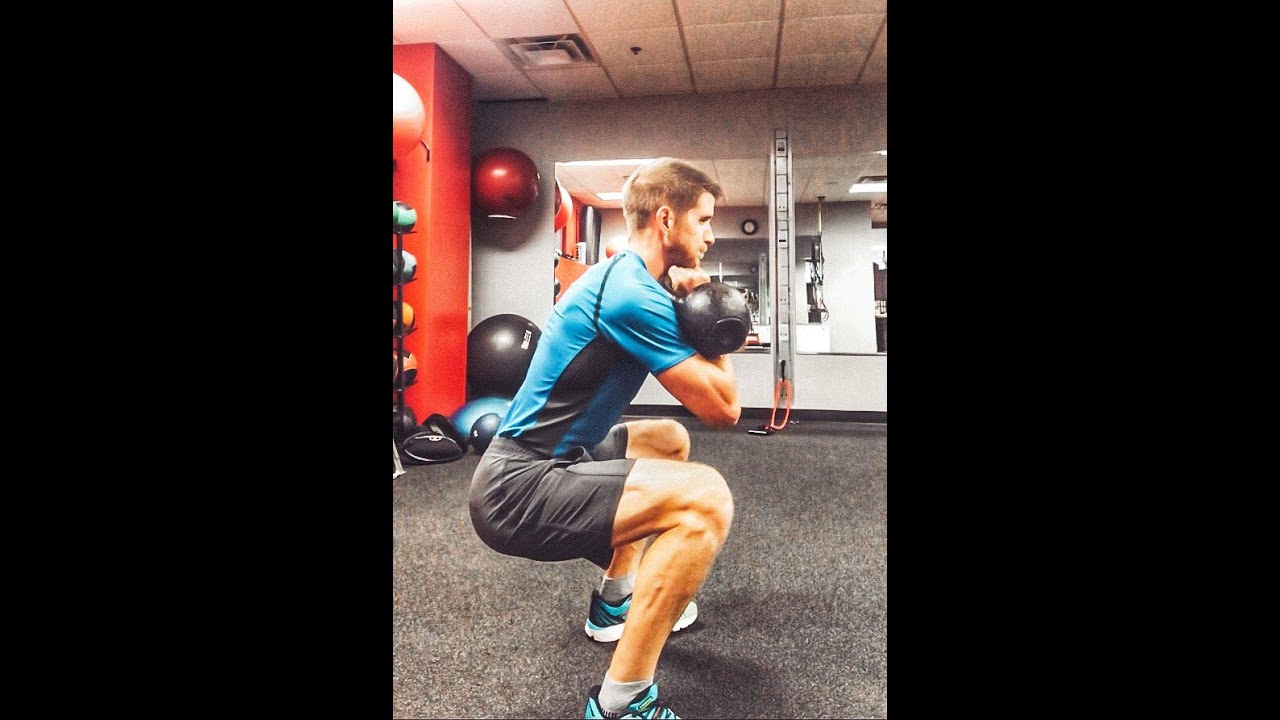 Bilateral KB Squat - YouTube