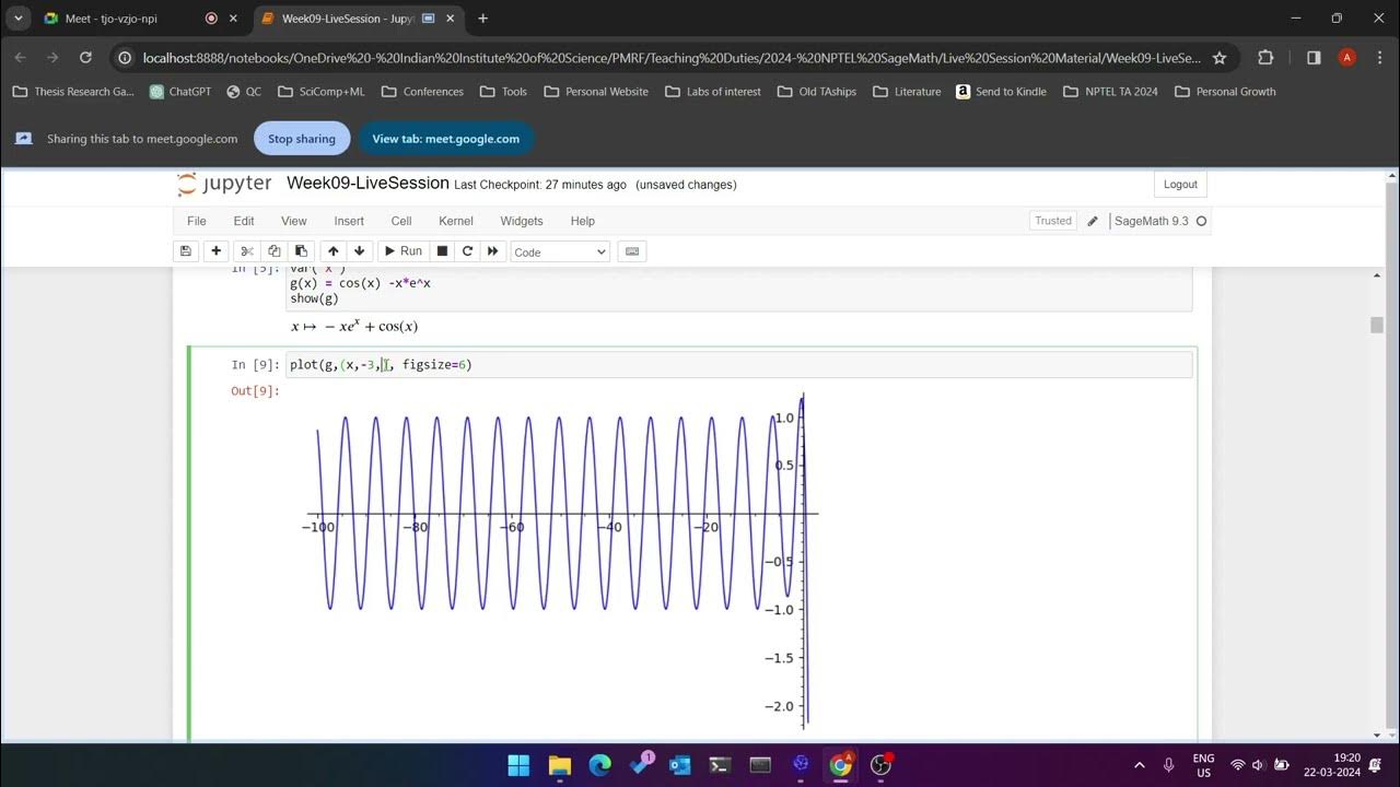 NPTEL Computational Mathematics with SageMath: Week-09 - YouTube
