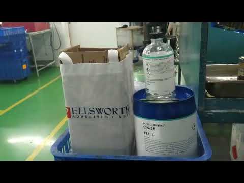 Testing Dow 1-2620 with OS-20 for welding PCBA - YouTube