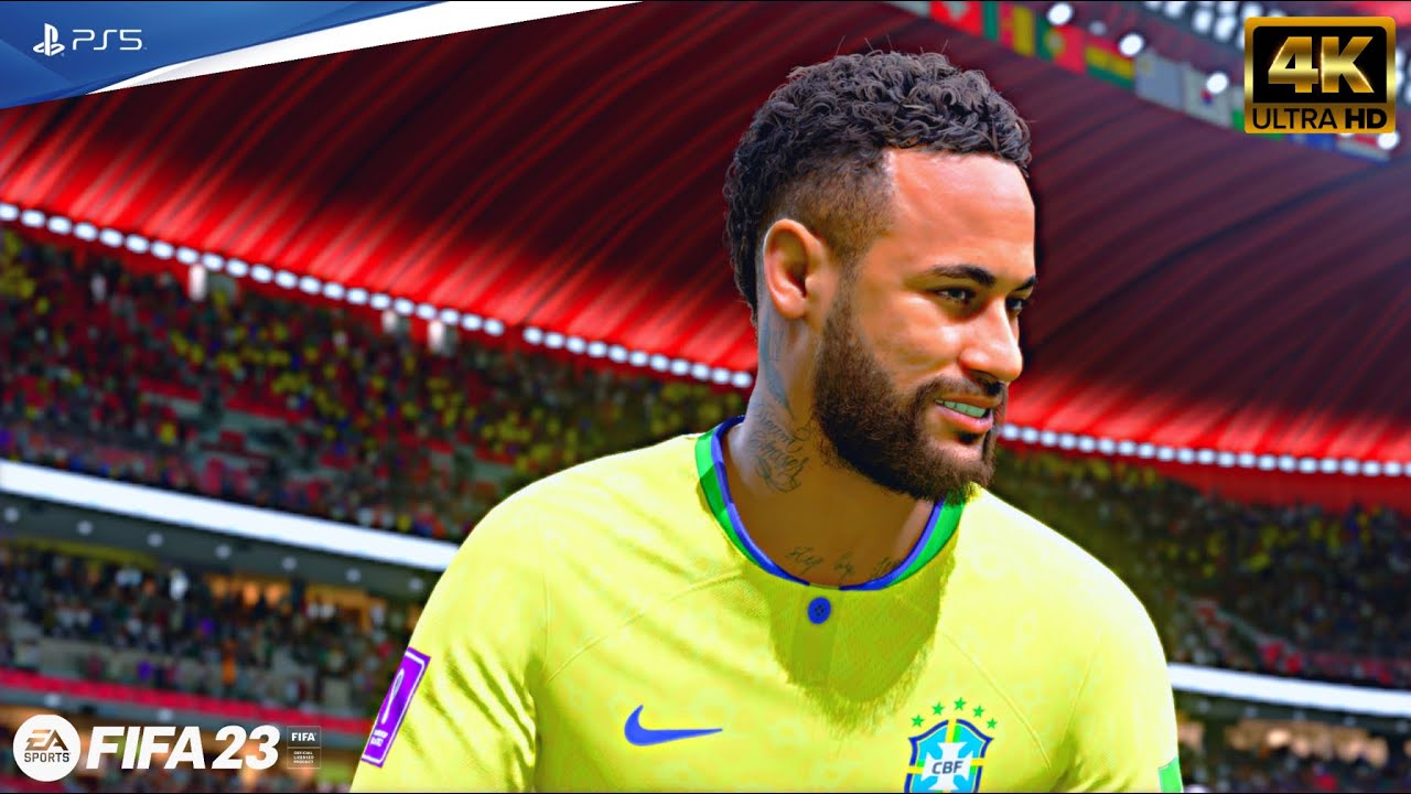 FIFA 23 - Brazil vs. USA - FIFA World Cup Group Stage - PS5™ Gameplay ...