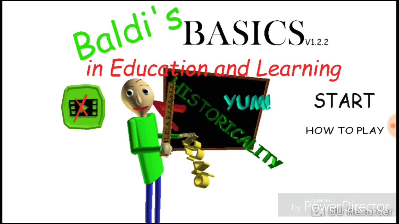 Baldi Basic's is crazy...read description - YouTube