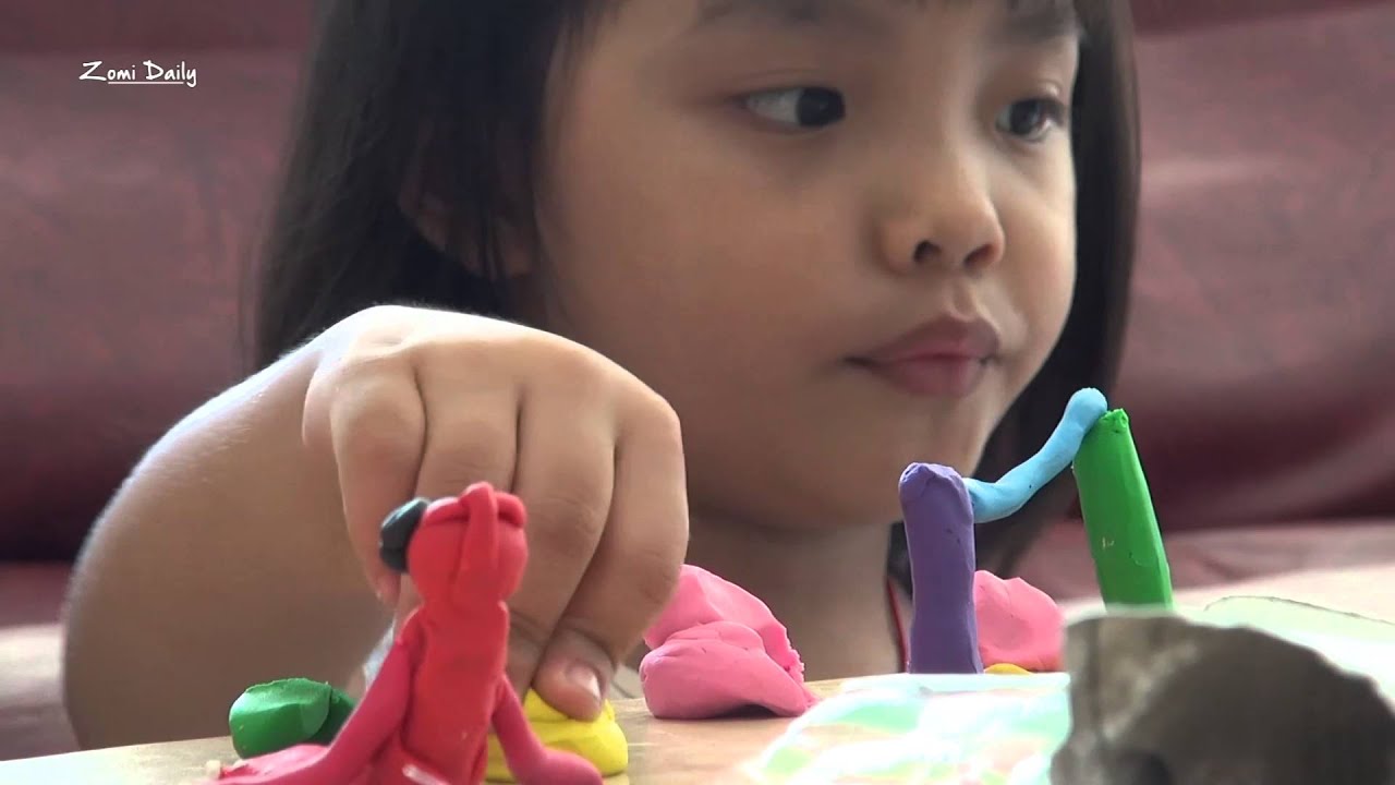 Kiddy Clay ~ 12 colors modeling clay - YouTube
