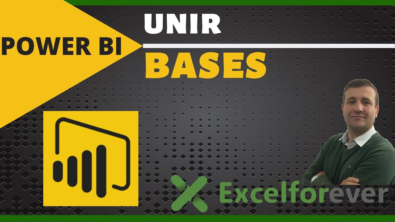 Como unir bases no Power BI - YouTube