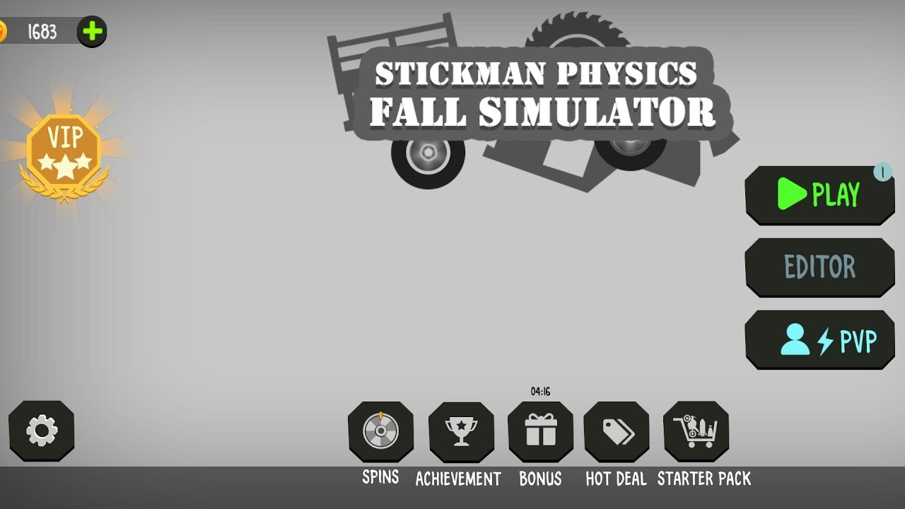 stickman physics fall simulator - YouTube