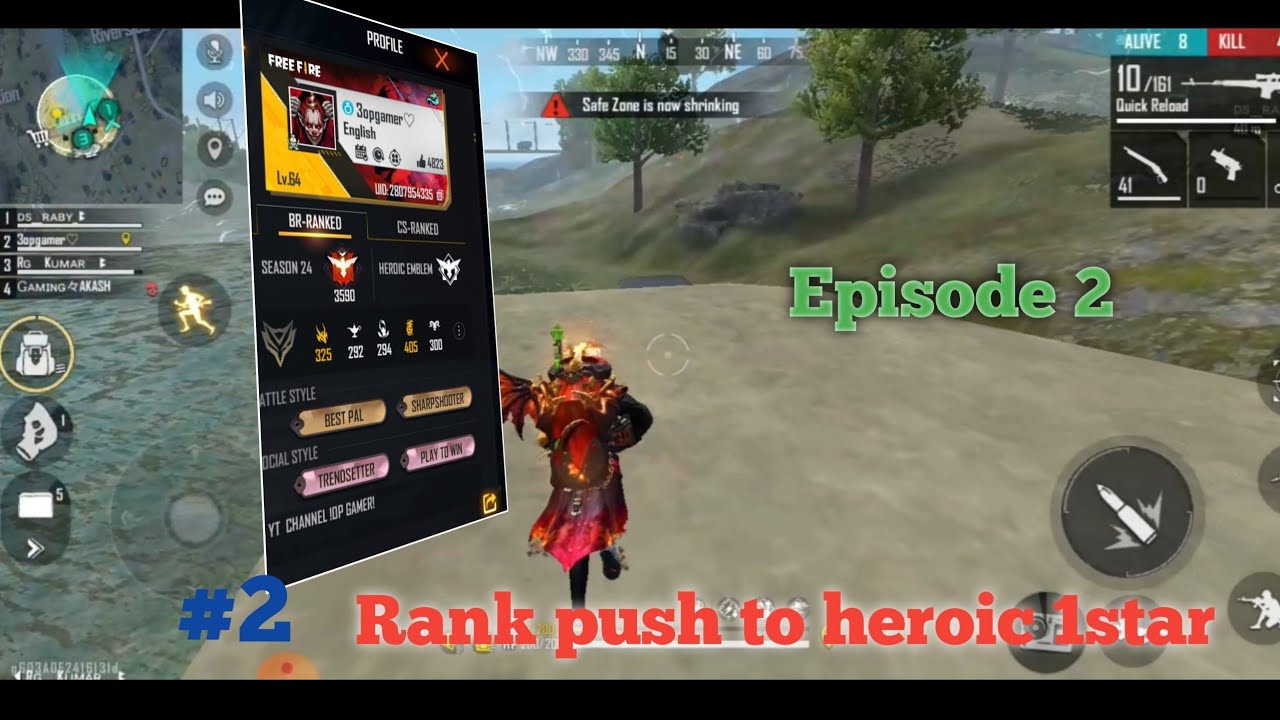 Rank push to heroic 1 star/Rank gameplay /Episode 2 - YouTube