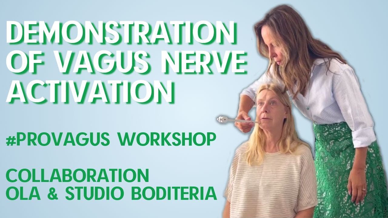 Demonstration of Vagus nerve activation #Provagus Workshop collaboration Ola & Studio Boditeria ...