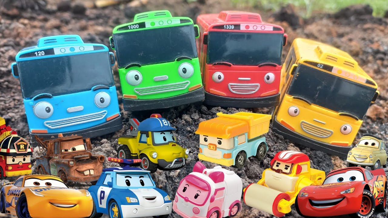 Mainan Robocar Poli, Robocar Amber, Robocar Roy, Bus Tayo Lani ...